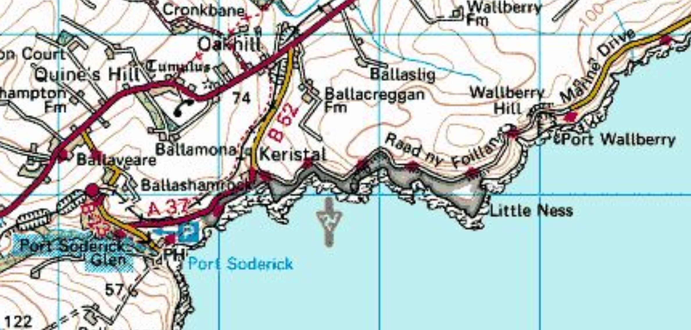 IOM Costal Path – Port Soderick to Little Ness and back 31/4/18 ...